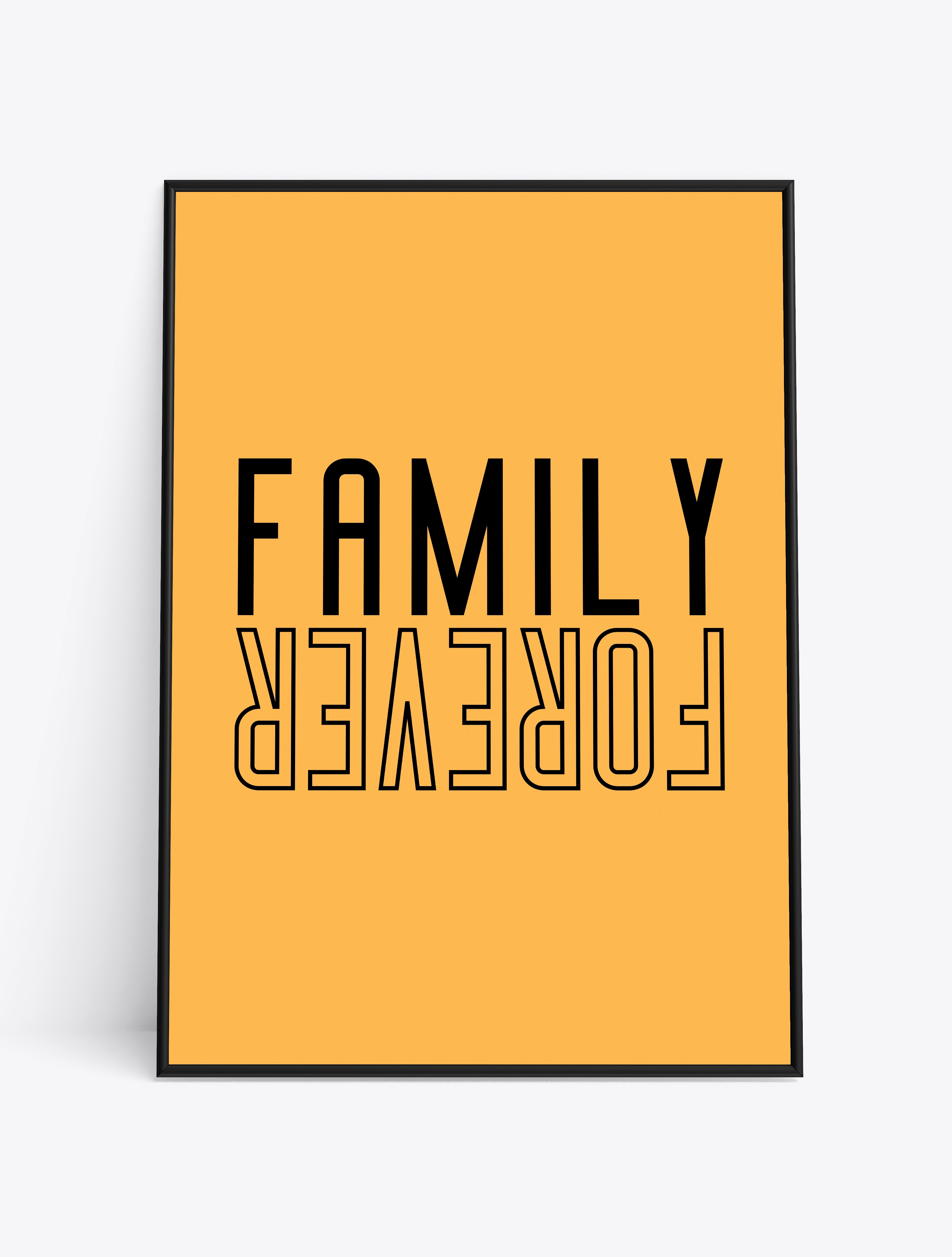 FAMILY FOREVER (Yellow Version) – The Lugovoises Art